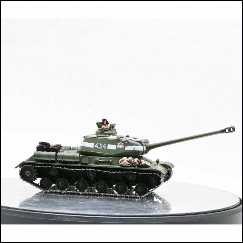 Эксклюзивная модель советского танка ИС2 в масштабе 1:72 с фигуркой экипажа