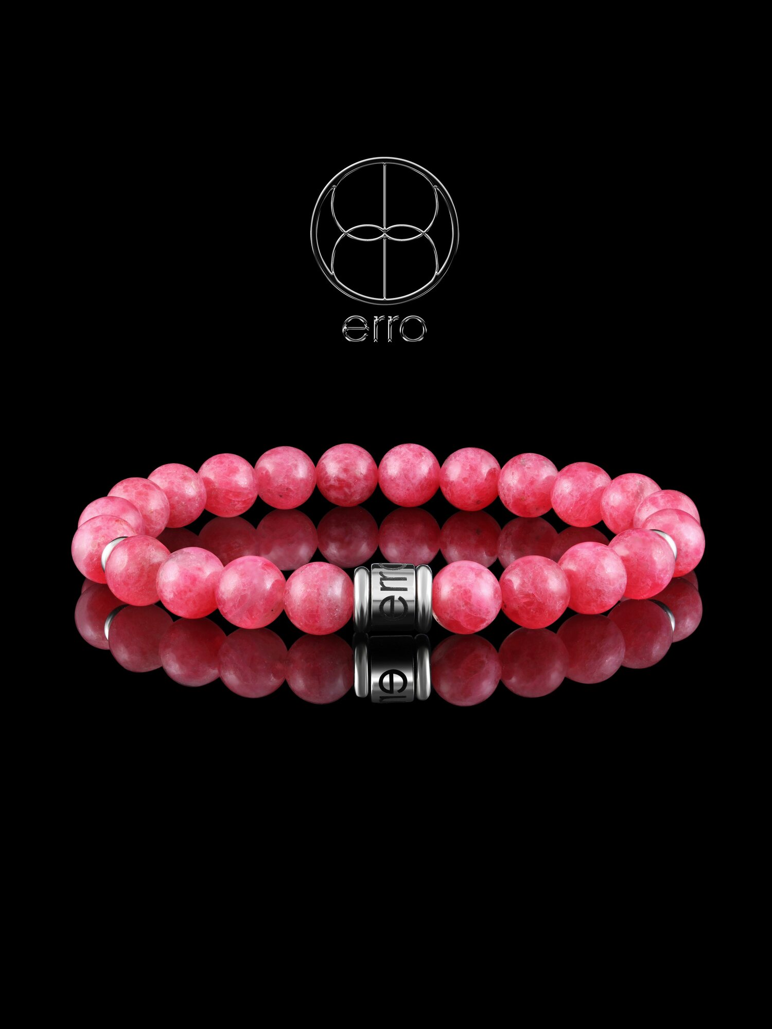 Браслет, родонит