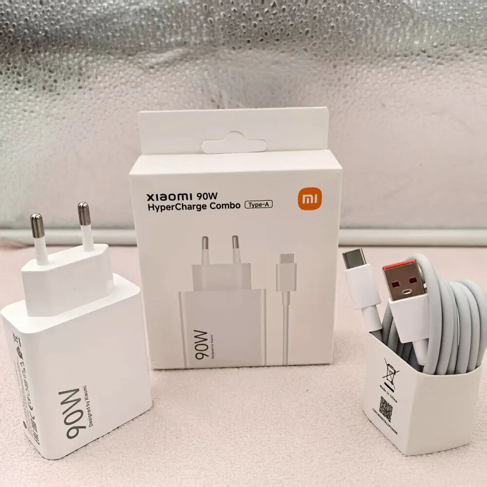 Оригинальное зарядное устройство Xiaomi Mi 90 Вт, турбокомпрессор с быстрой зарядкой 90 Вт Xiao Mi 17 Pro 15T 14 13 Ultra X5 Pro Pad 7 8 кабель Redmi Type C