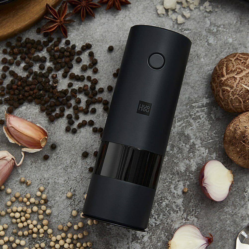 Huohou Электрическая мельница HuoHou Electric Grinder Rechargeable HU0200 (со встроенным аккумулятором), цвет черный