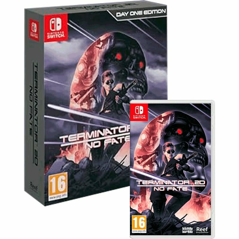 Игра Terminator 2D: NO FATE. Day One Edition (русские субтитры) для Nintendo Switch