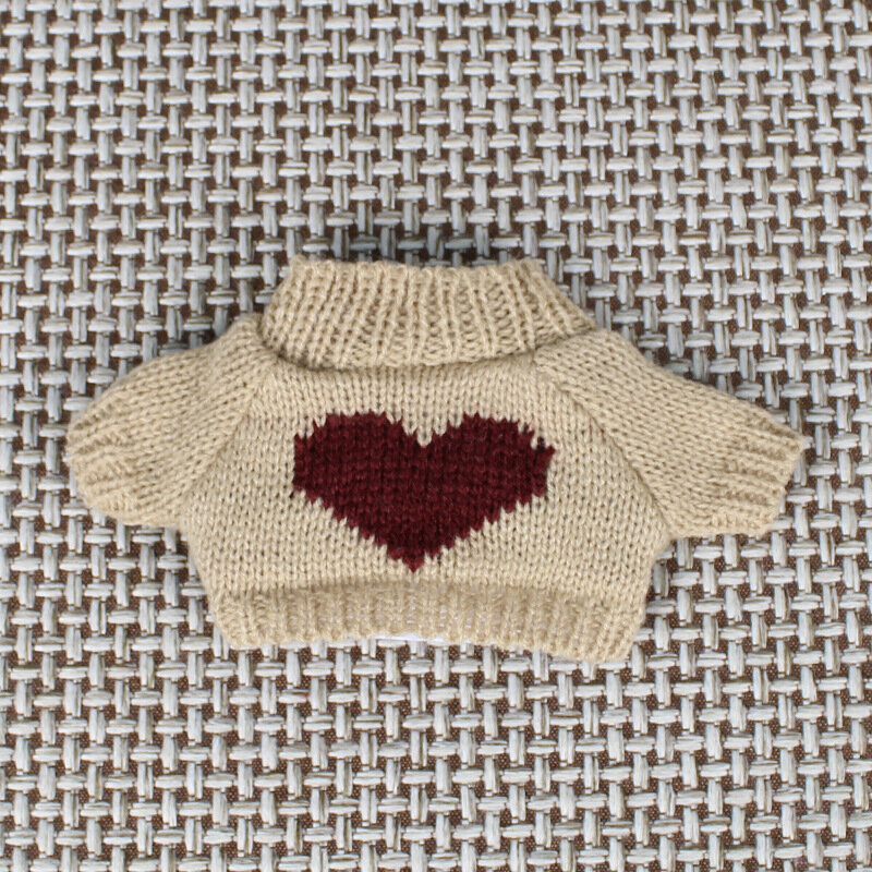 20 см хлопковая кукла, одежда, плюшевая кукла-медведь, плюшевая игрушка, сменный свитер, детская одежда, милые