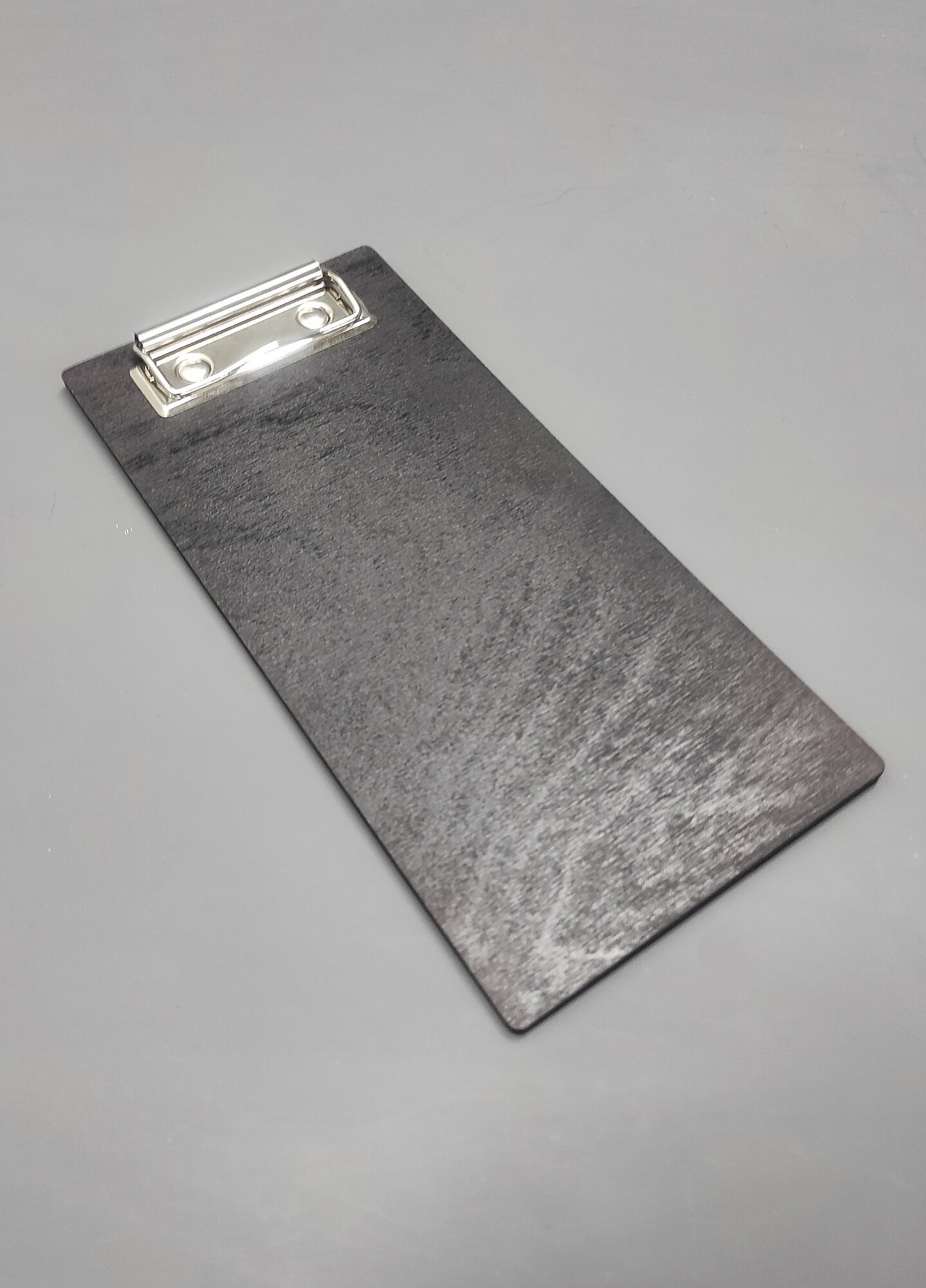 Клипборд 1/3 А4 98 х 210 мм Доска для меню Для кафе, баров, ресторанов Эбеновое дерево Комплект 5 шт