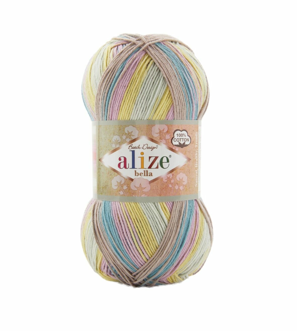Пряжа Белла батик 100 - Bella batik 100 (5 шт)