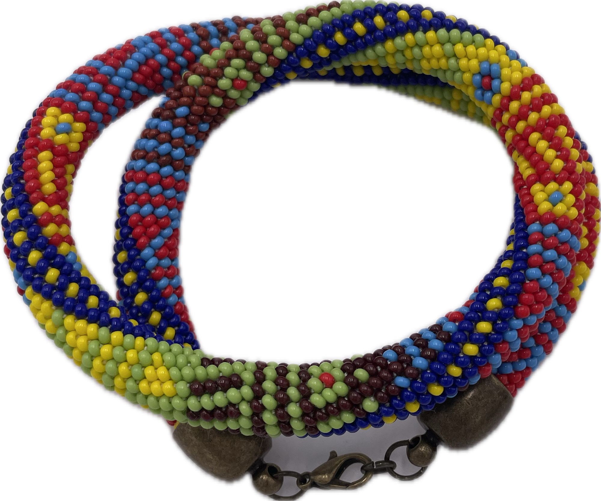 Колье, бисер