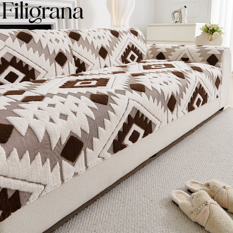 Подушки и чехлы для дивана в богемном стиле от Filigrana, подходящие для всех сезонов.70cm*210cm