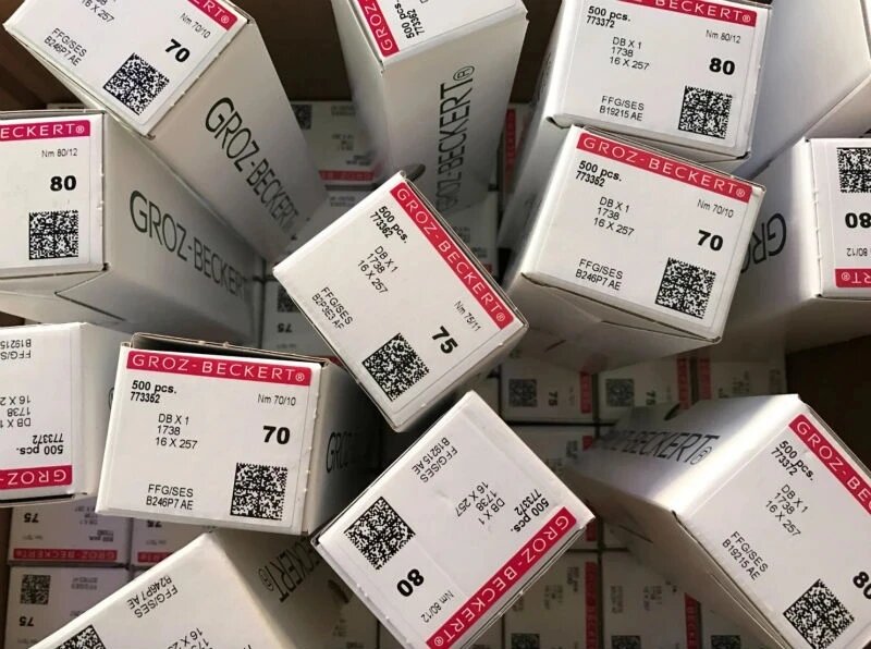 Иглы для швейной машины Groz Beckert DBX1 1738 для вышивания 11