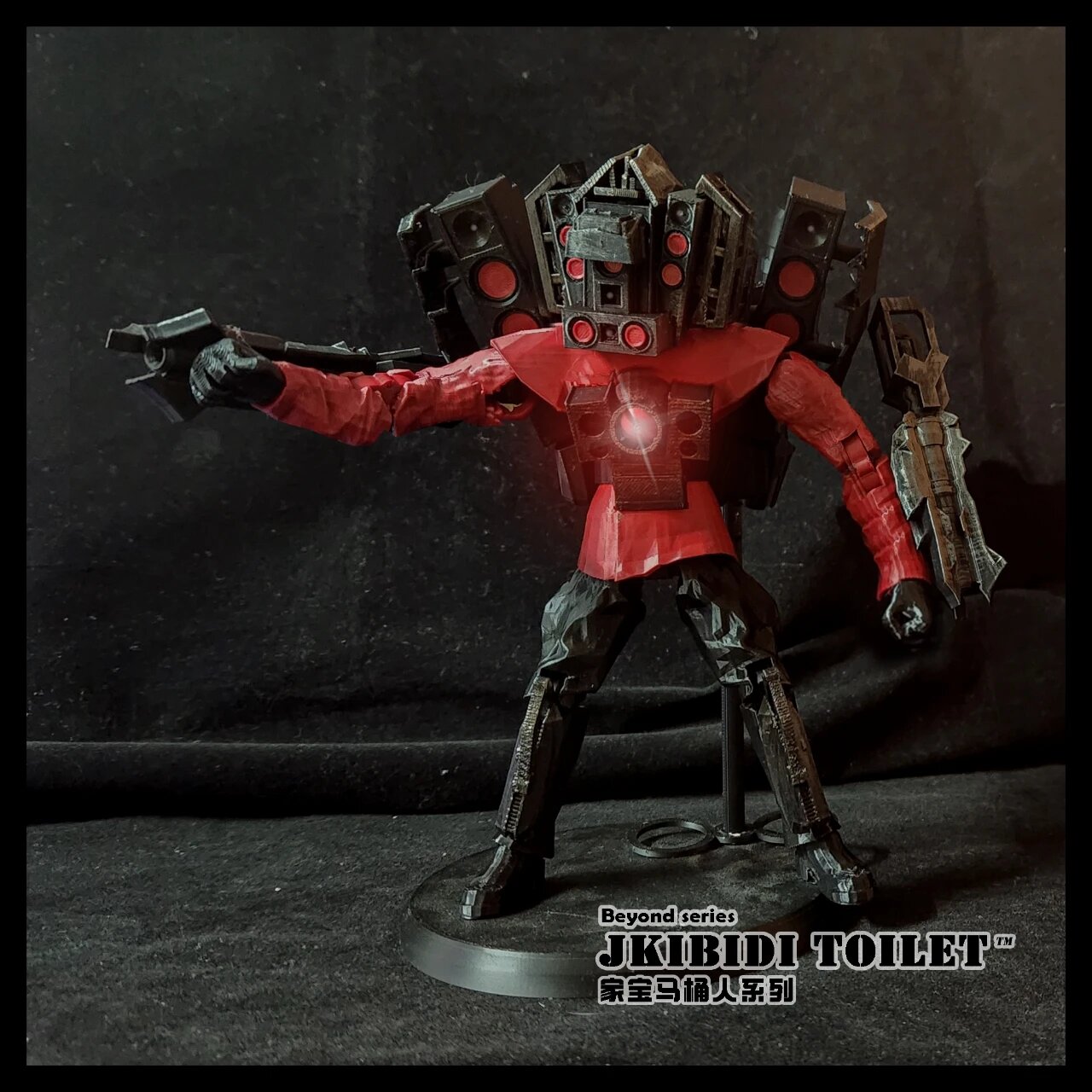 Hot Toys 1/12 Экшн-фигурка Toilet Man Warrior