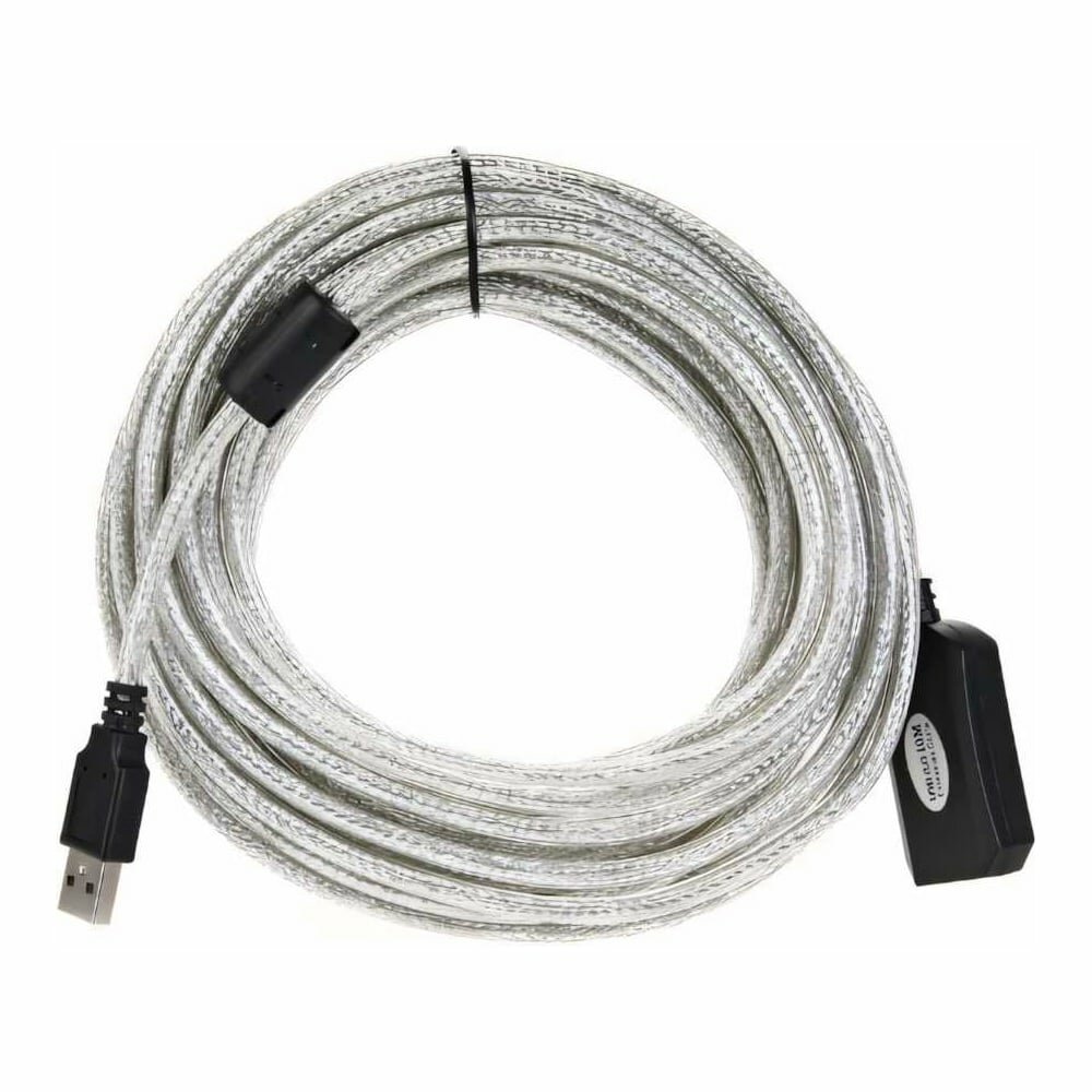 Кабель-адаптер VCOM USB2.0-repeater, удлинительный, активный, Am-Af, 10м VUS7049-10M