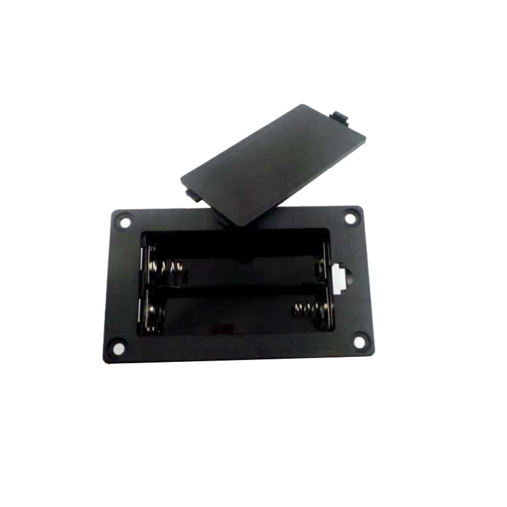 Пластиковый Ящик Для Хранения Аккумуляторов 18650 для Кейса с 2 Слотами DIY Batteries Clip Holder Контейнер Для Батарейных Отсеков 18650 Accs