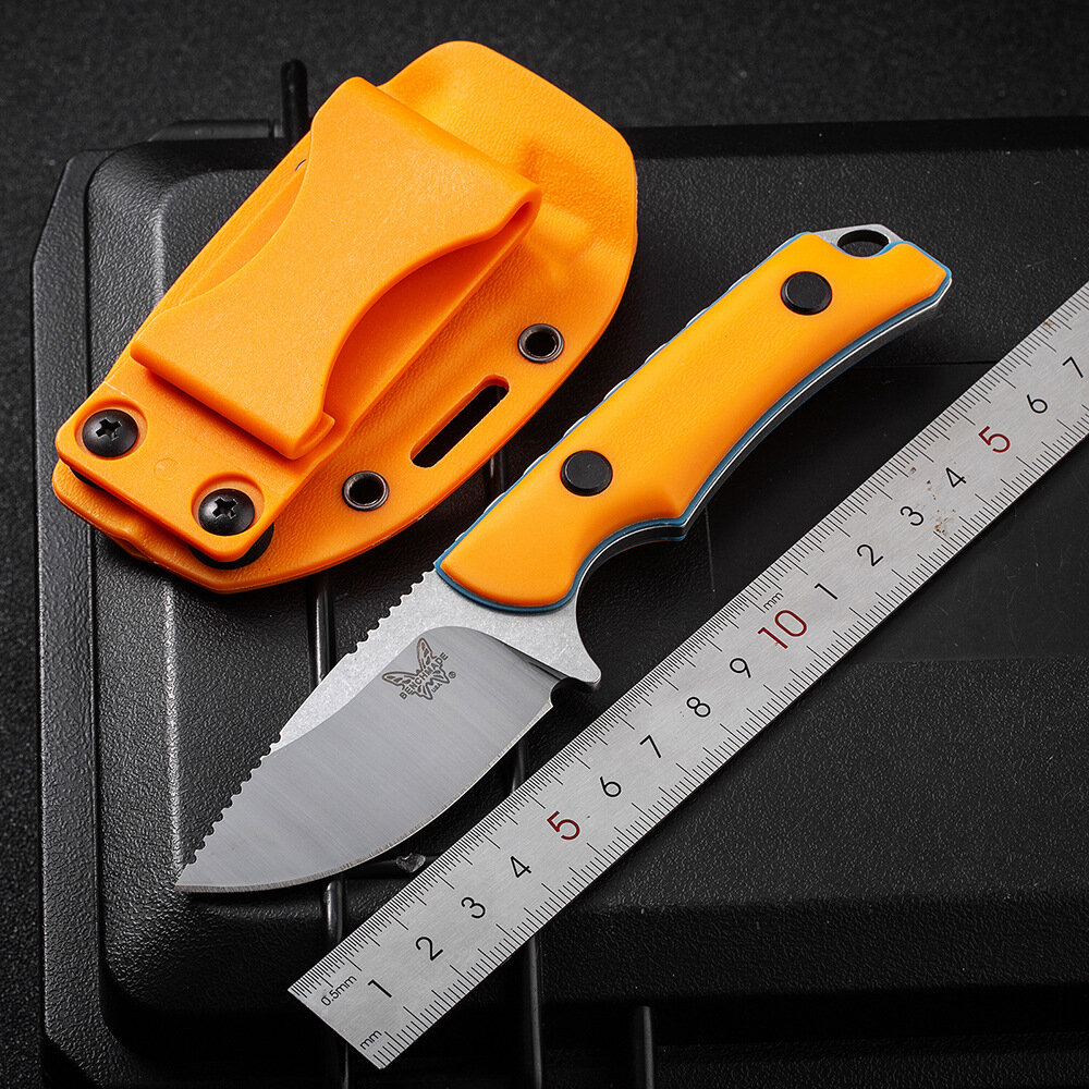 Кросс-бордерный популярный нож Benchmade Butterfly BM15017, маленький прямой нож для выживания, походный нож