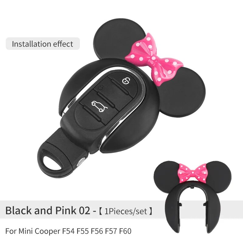 Защитный чехол для автомобильного ключа для Mini Cooper S JCW F56 F60 F55 F54 F57 Countryman Clubman, Стайлинг автомобиля, декоративные аксессуары для ключей