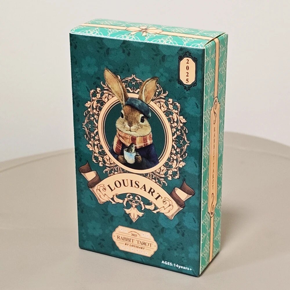Rabbit Tarot Deck Акварельные карты