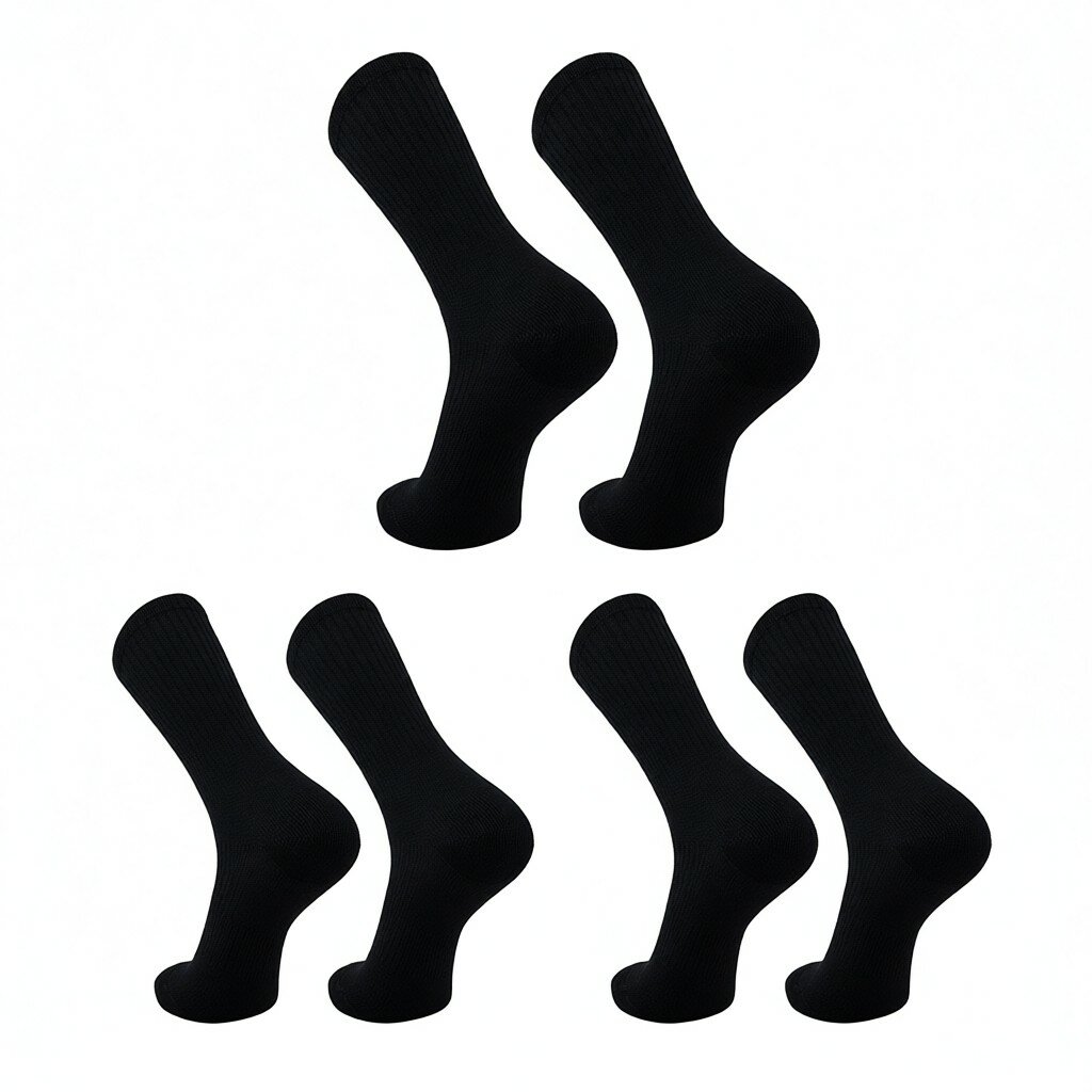 Носки спортивные высокая эластичность футбольные носки с антискользящим грипом для мужчин и женщин размер 39-46 для спорта футбол баскетбол бег черный белый 3 пары