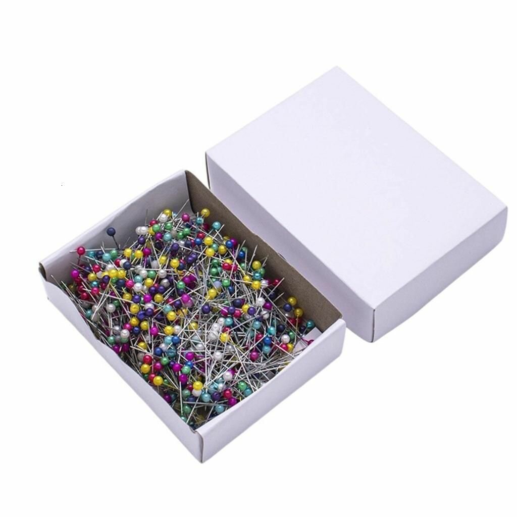 800 штук Прямые швейные булавки для квилтинга, Цвет