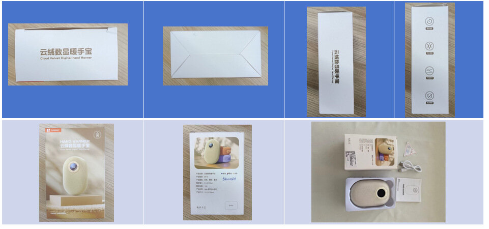 2025 Новый перезаряжаемый грелка для рук, плюшевый обогреватель, миниатюрный портативный зимний ручной источник