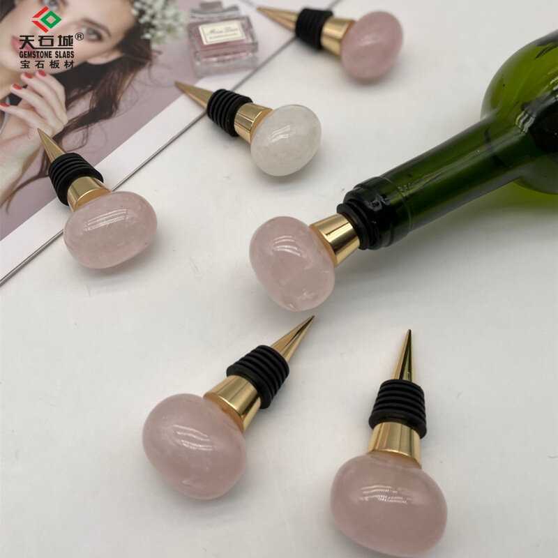 Заглушка для красного вина, пробка для бутылки вина, пробка для красного вина, пробка для бутылки, аметистовая металлическая пробка, домашняя креативная герметичная пробка