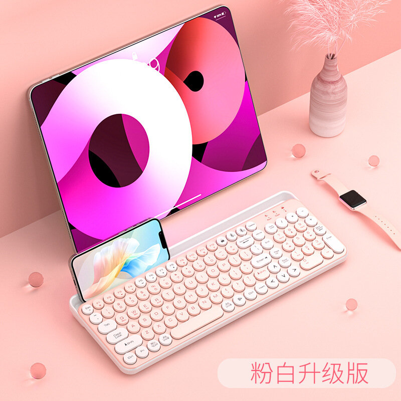 Беспроводной Bluetooth, бесшумный, с маленьким и большим слотом для карт, подходит для планшетов, мобильных телефонов, ноутбуков, iPad, универсальная версия