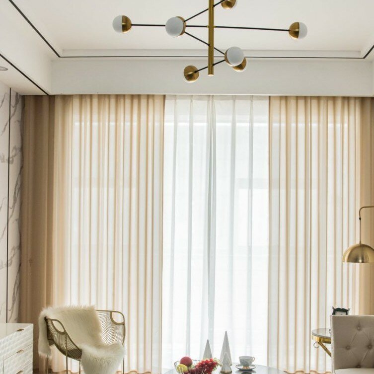 Прозрачная занавеска из алмазной пряжи для балкона, белая прозрачная занавеска, тонкая прозрачная занавеска для гостиной и спальни, высококачественная прозрачная занавеска, блокирующая занавеска