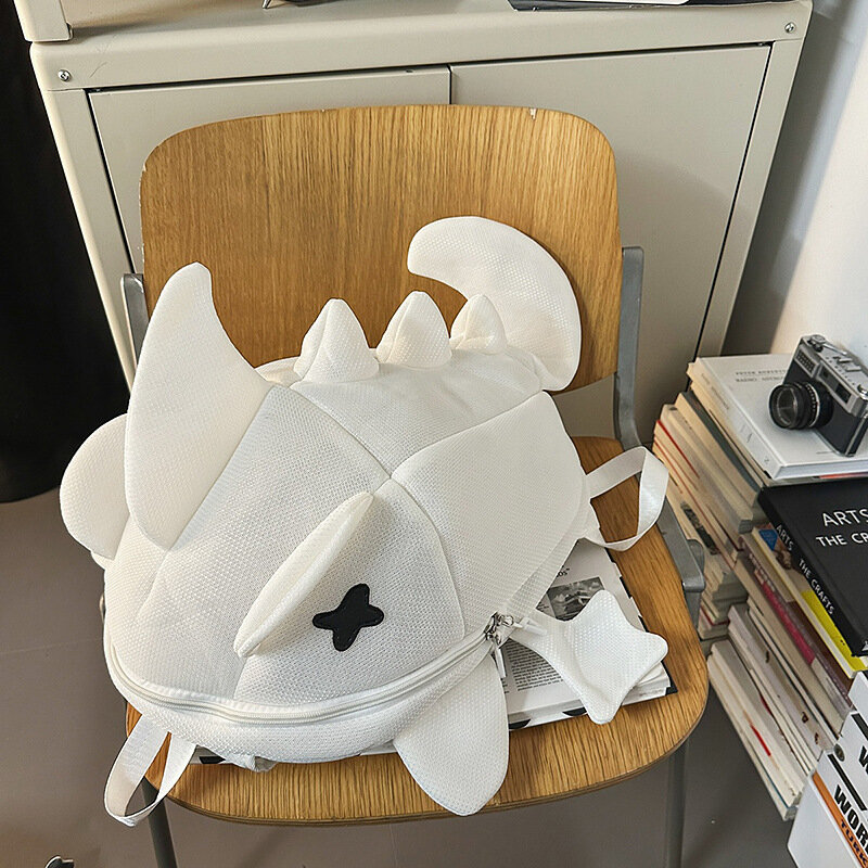 Модный рюкзак в стиле "акула" для мужчин, американский рюкзак для велоспорта в стиле High Street, уникальный дизайн, персонализированный креативный рюкзак для женщин.