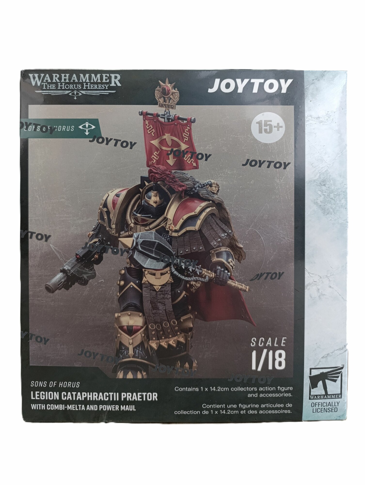 Фигурка JOYTOY Warhammer 30k Sons of Horus Praetor Cataphract II