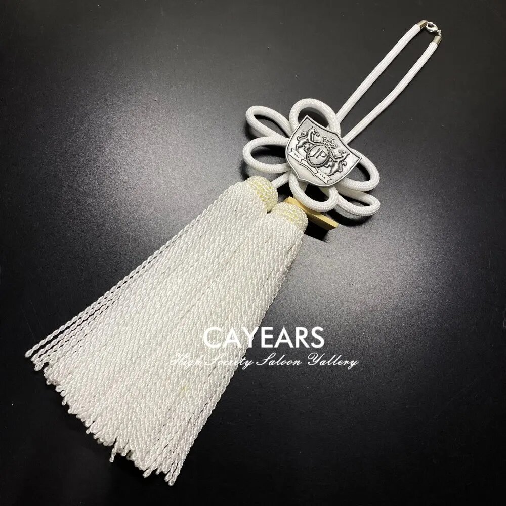 Cayears JDM Junction Produce Fusa Kiku Knot матовый серебристый значок JP, эмблема, роскошная эмблема для автомобиля, авто зеркало заднего вида, счастливые украшения