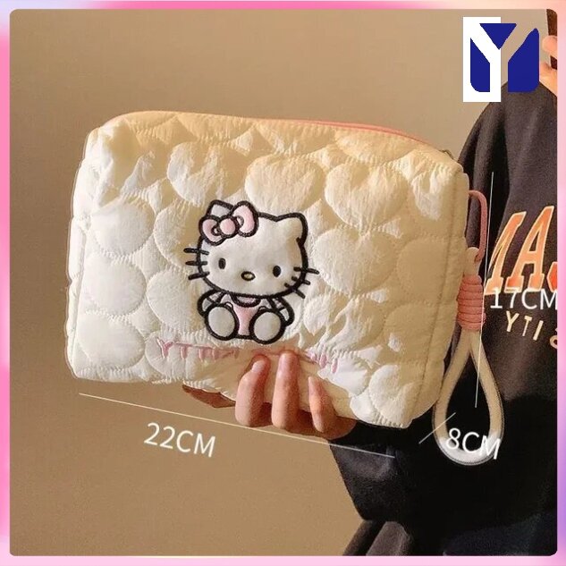 Эксклюзивная косметичка Hello Kitty от MINISO для хранения，Портативный