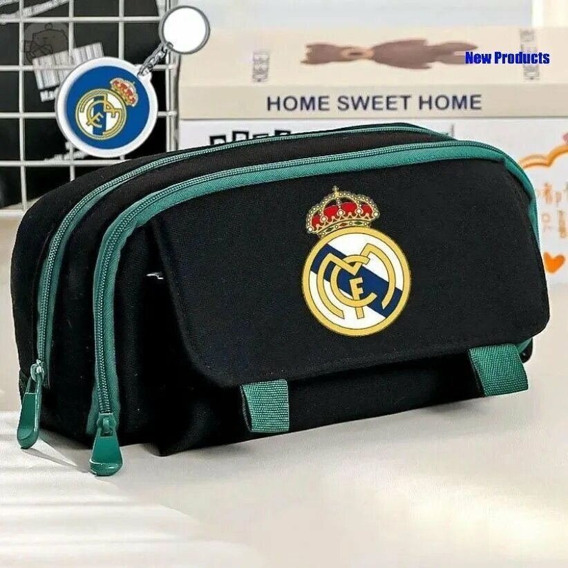 Эксклюзивный пенал для футбола AW666 с бонусным значком Лиги Чемпионов