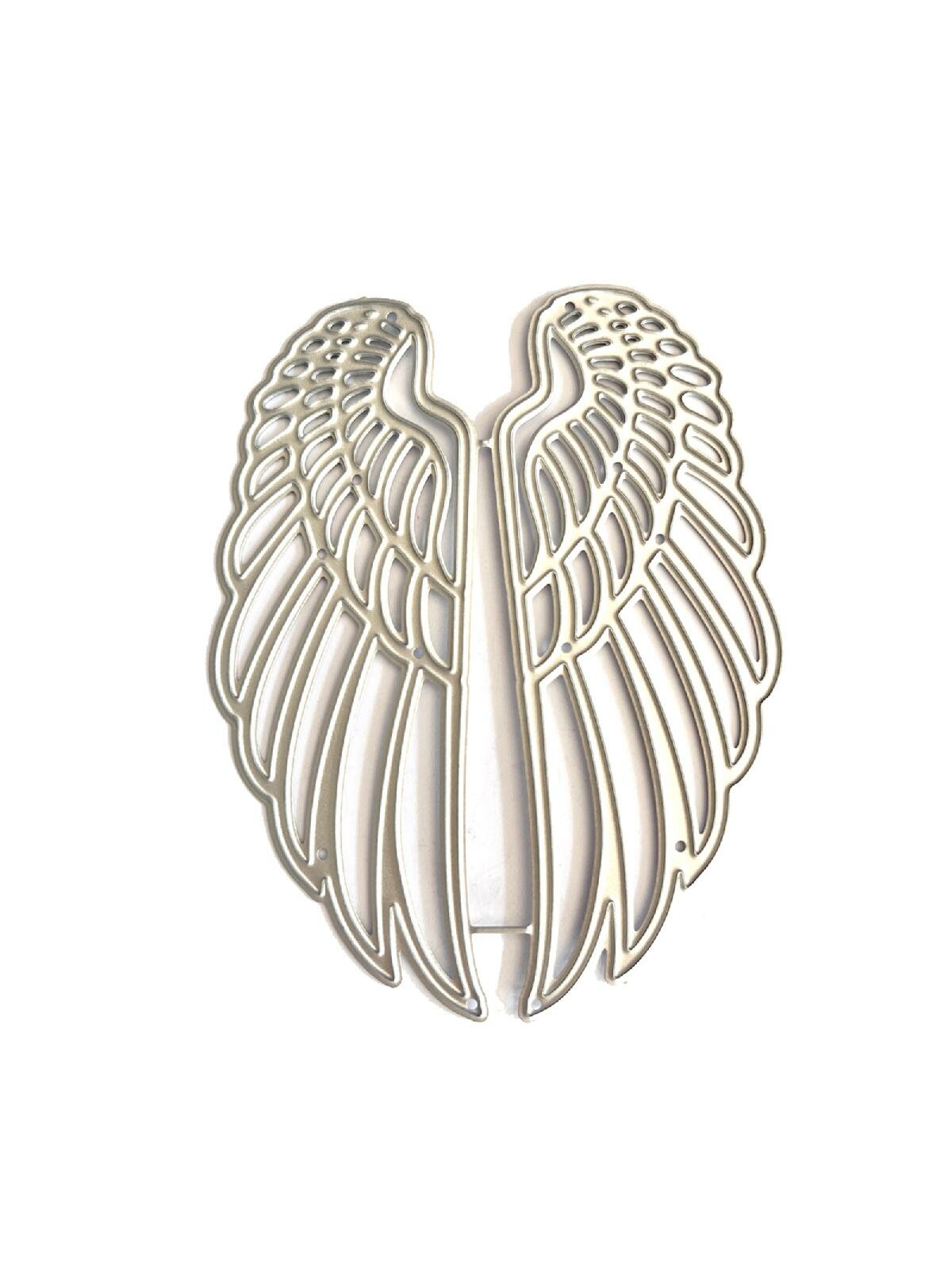 Режет металл Die крыло резки тиснение трафарет штампы для изготовления открыток скрапбукинг