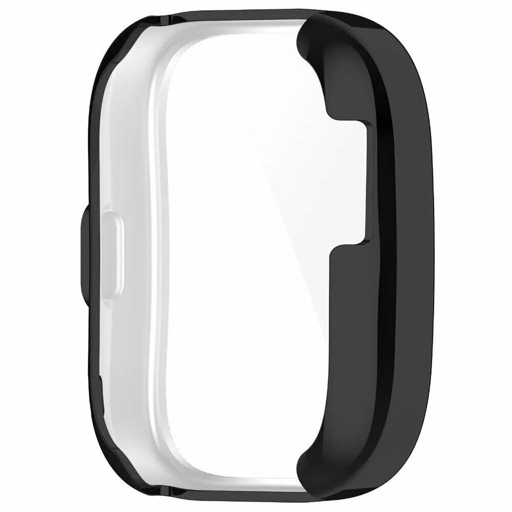 (1x) Чехол для Amazfit Bip5 с покрытием TPU - черный