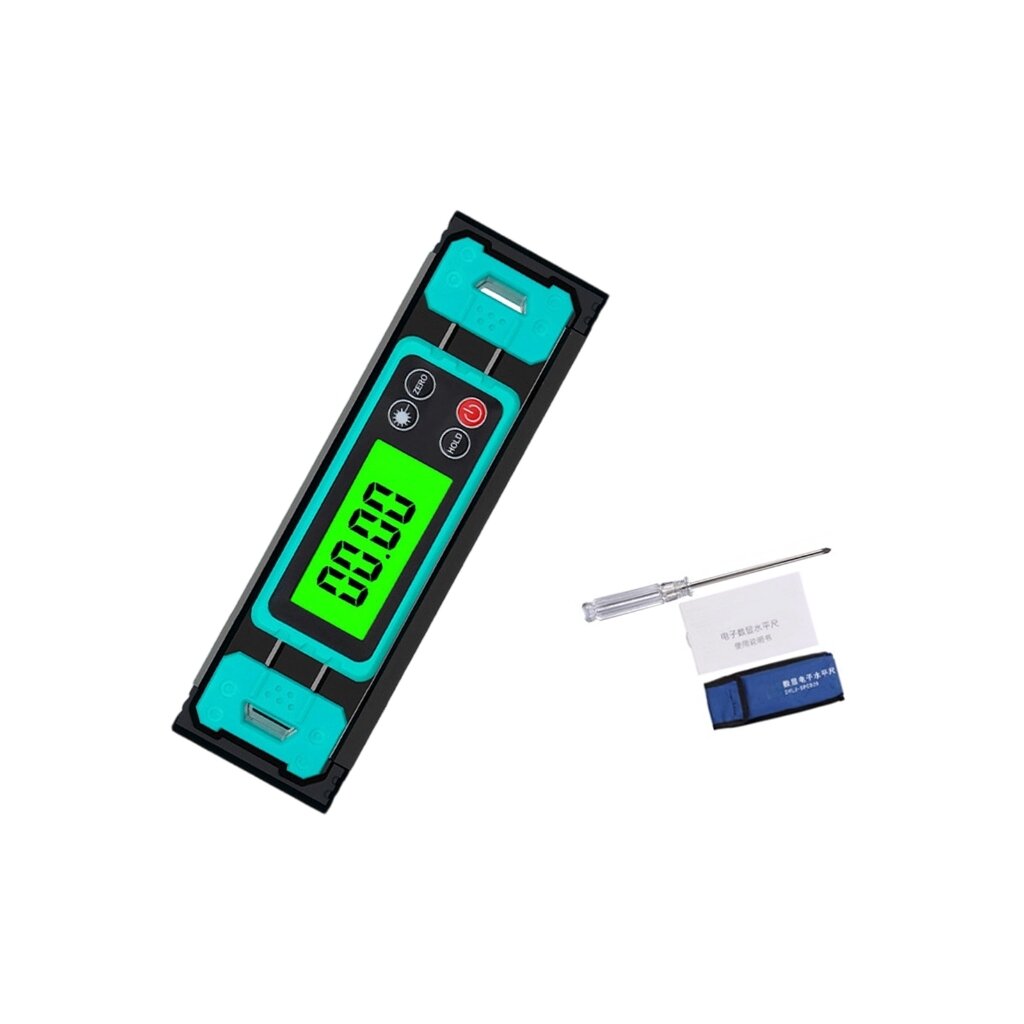 20/30/40/50 см Цифровая Линейка Уровня Транспортир Дисплей С Подсветкой Инклинометр Магнитное Основание Пузырьковый Уровень Угломеры Датчики