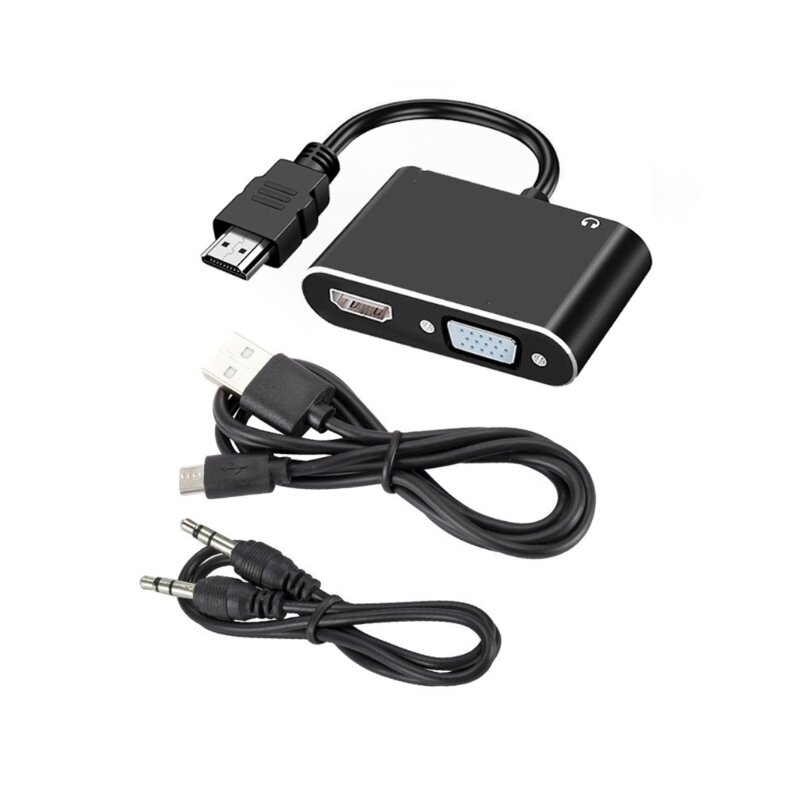 Разъем HDMI для подключения к проекционному экрану VGA, HDMI, AUX HD