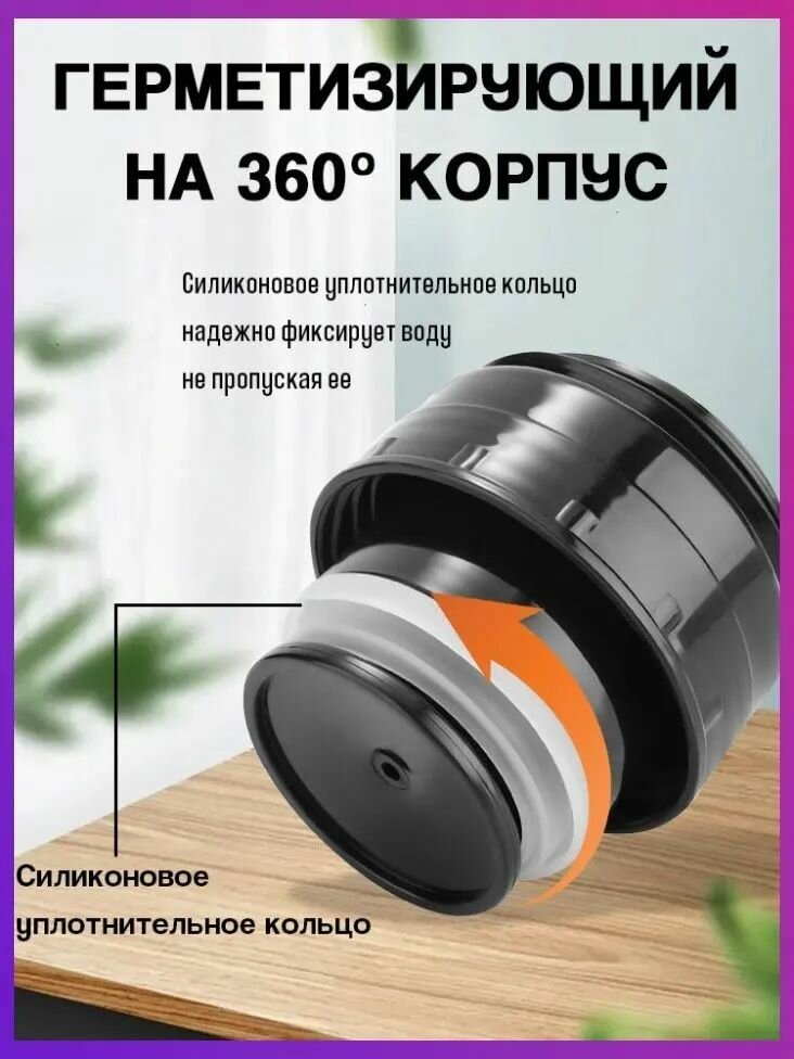 Пробка для термоса гильзы с кнопкой