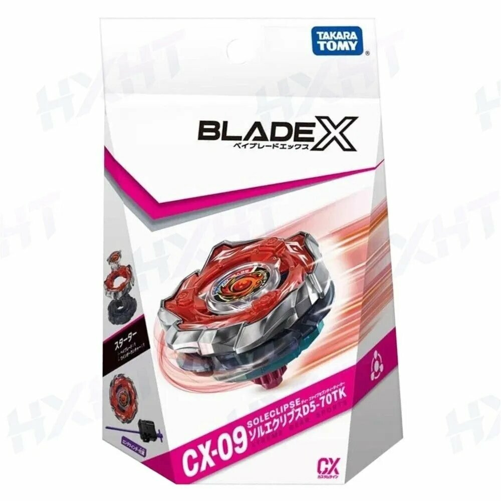 Takara Tomy Beyblade X CX-09: Стартовый Набор Ток-ток Sol Eclipse D5-70TK