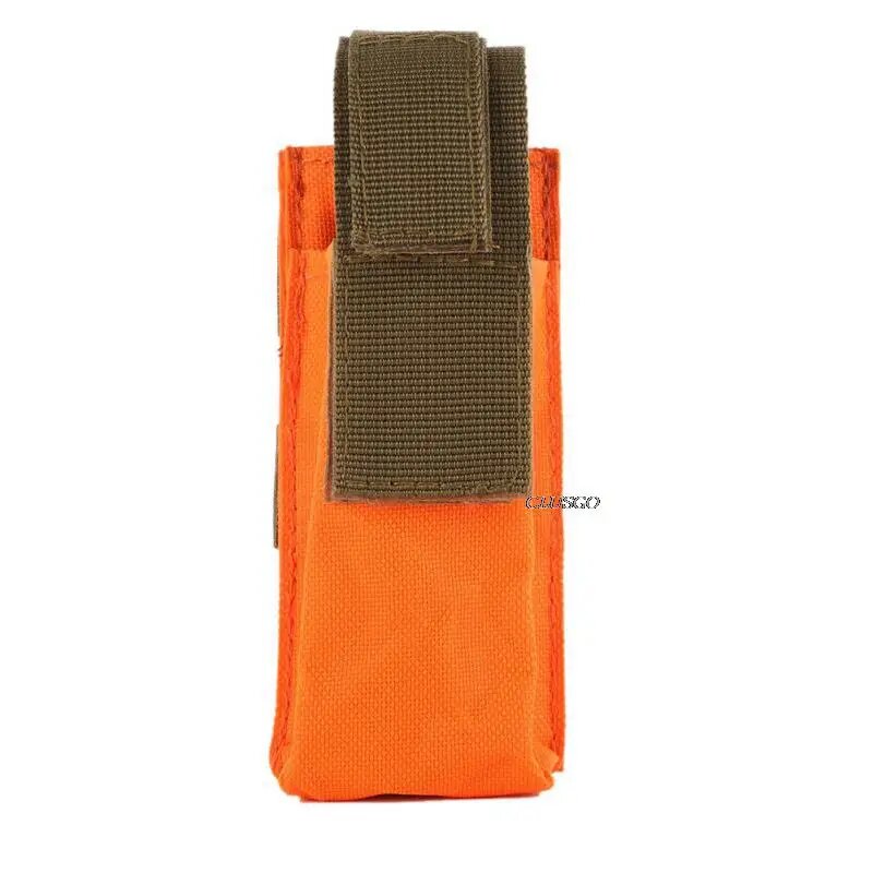 CLUSGO Одноместный тактический подсумок для фонарика Оранжевый, Type A-orange