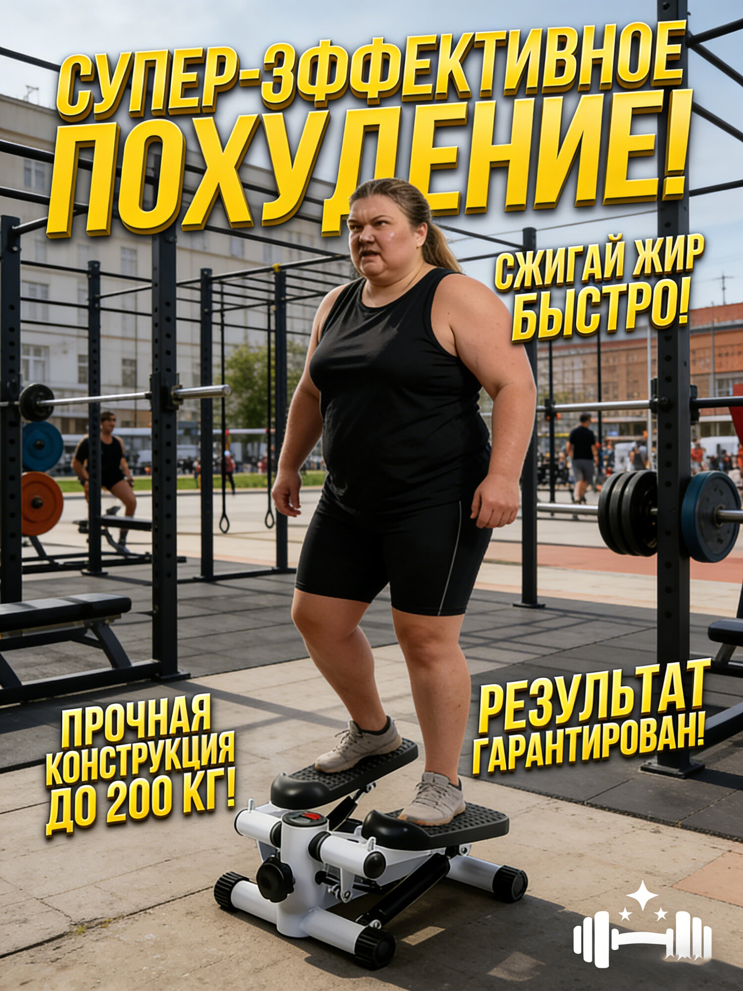 Степпер с эспандерами тренажёр для дома, мини-тренажёр для похудения, ходьбы, ног и ягодиц