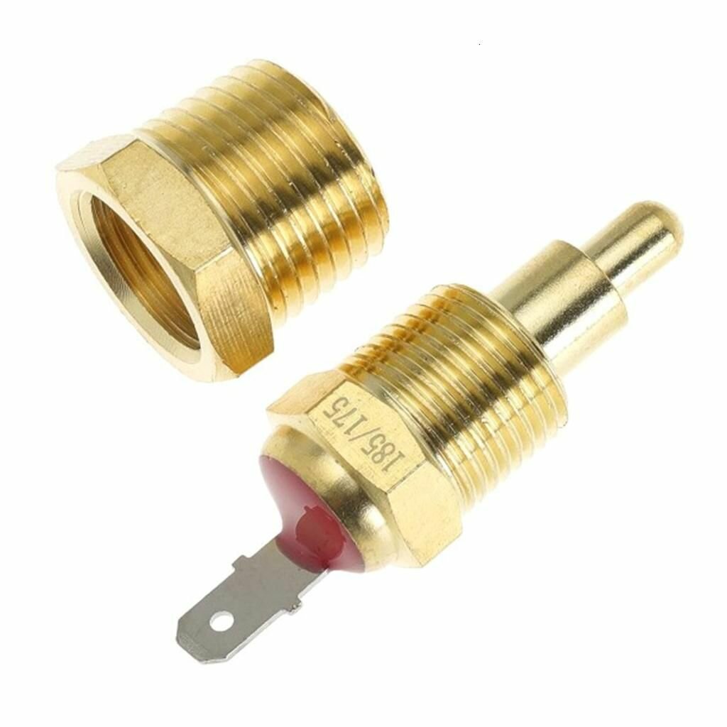 Быстродействующий датчик температуры 3/8 дюйма для охлаждающего вентилятора двигателя для оптимальных условий вождения и эффективного управления теплом, - 185 175