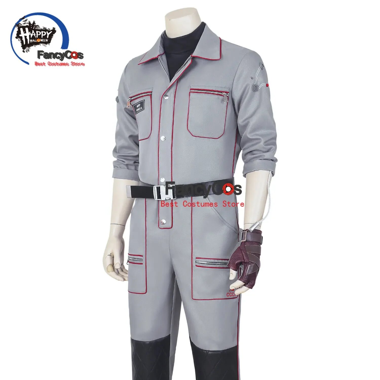 Атомное сердце Старший Нечаев Робот Косплей Костюм P-3 Куртка Major Sergey Alekseyevich Nechayev Комбинезон Хэллоуин Карнавал SX7687