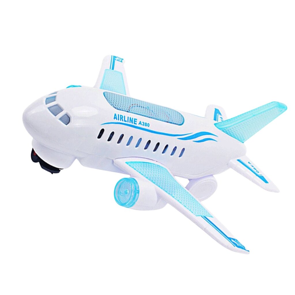 Детская светящаяся игрушка-модель самолета