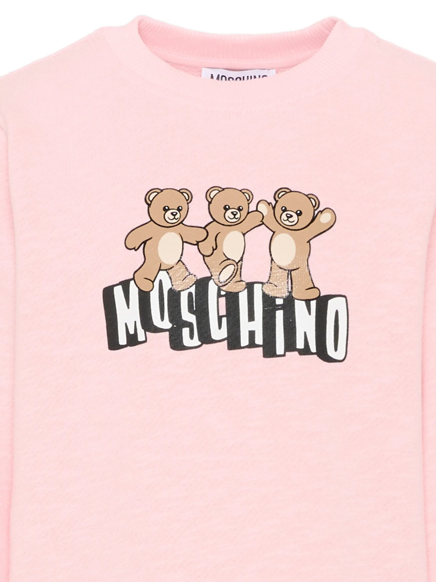 Свитер MOSCHINO, размер 4 года, розовый — фото 1