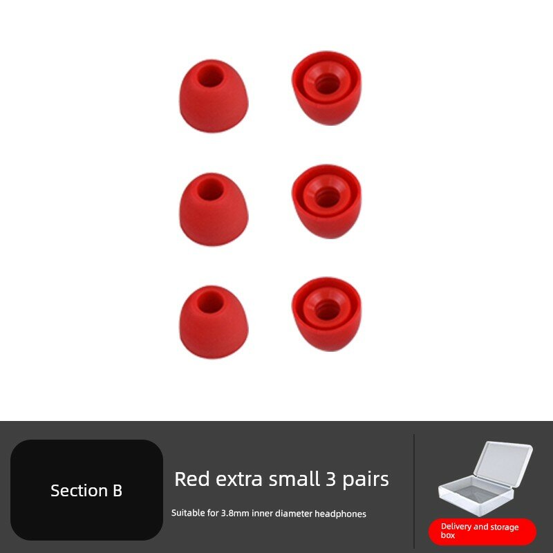 Сверхмалые чехлы для наушников-вкладышей для узких отверстий в ушах, силиконовые чехлы, универсальные аксессуары для