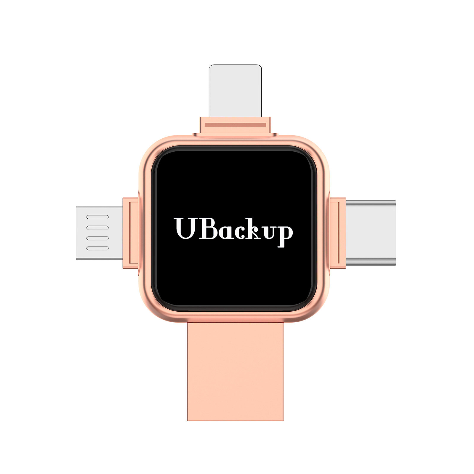 Кросс-бордер USB-флешка с кросс-освещением 128 ГБ, высокоскоростная, двойного использования для мобильных телефонов и компьютеров, USB-флешка для внешней торговли и электронной коммерции, 4-в-1 USB-флешка 256 ГБ