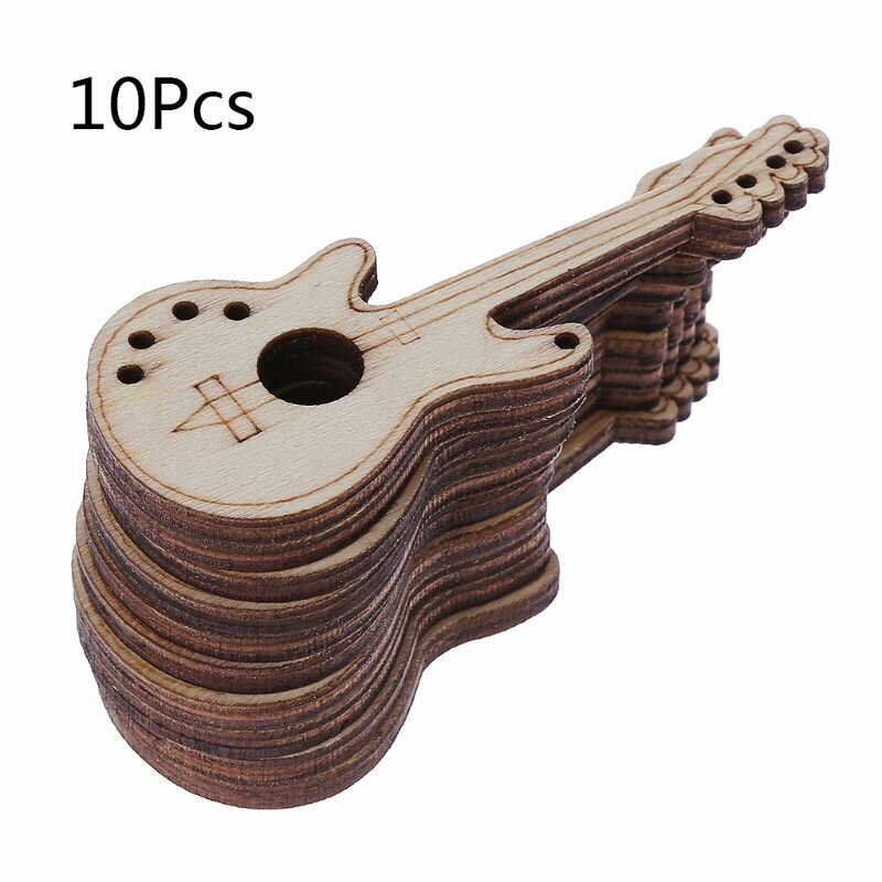 Набор деревянных гитар для декора