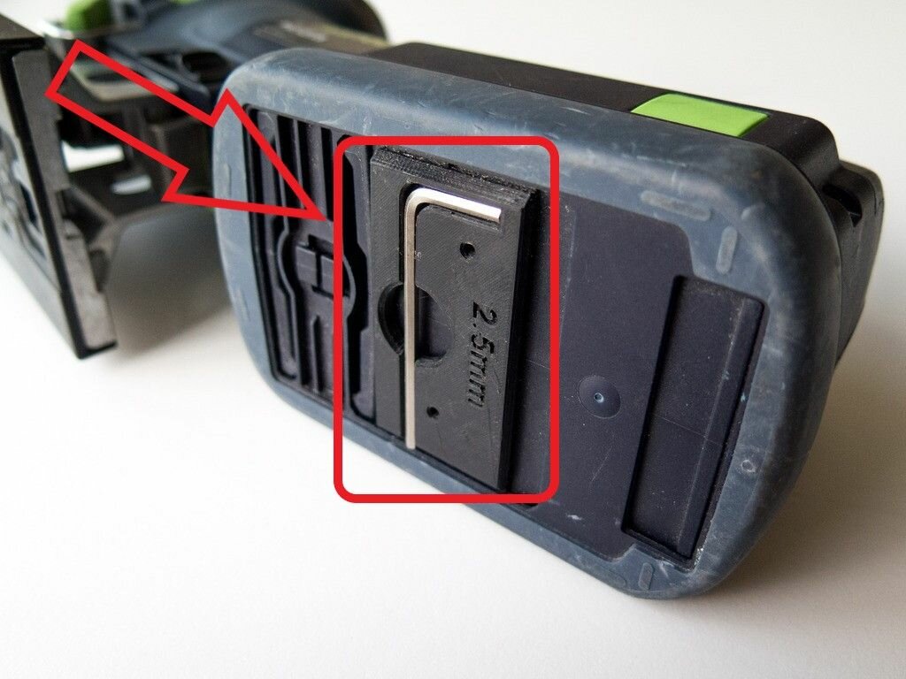 Держатель шестигранника на лобзик Festool PSC 420