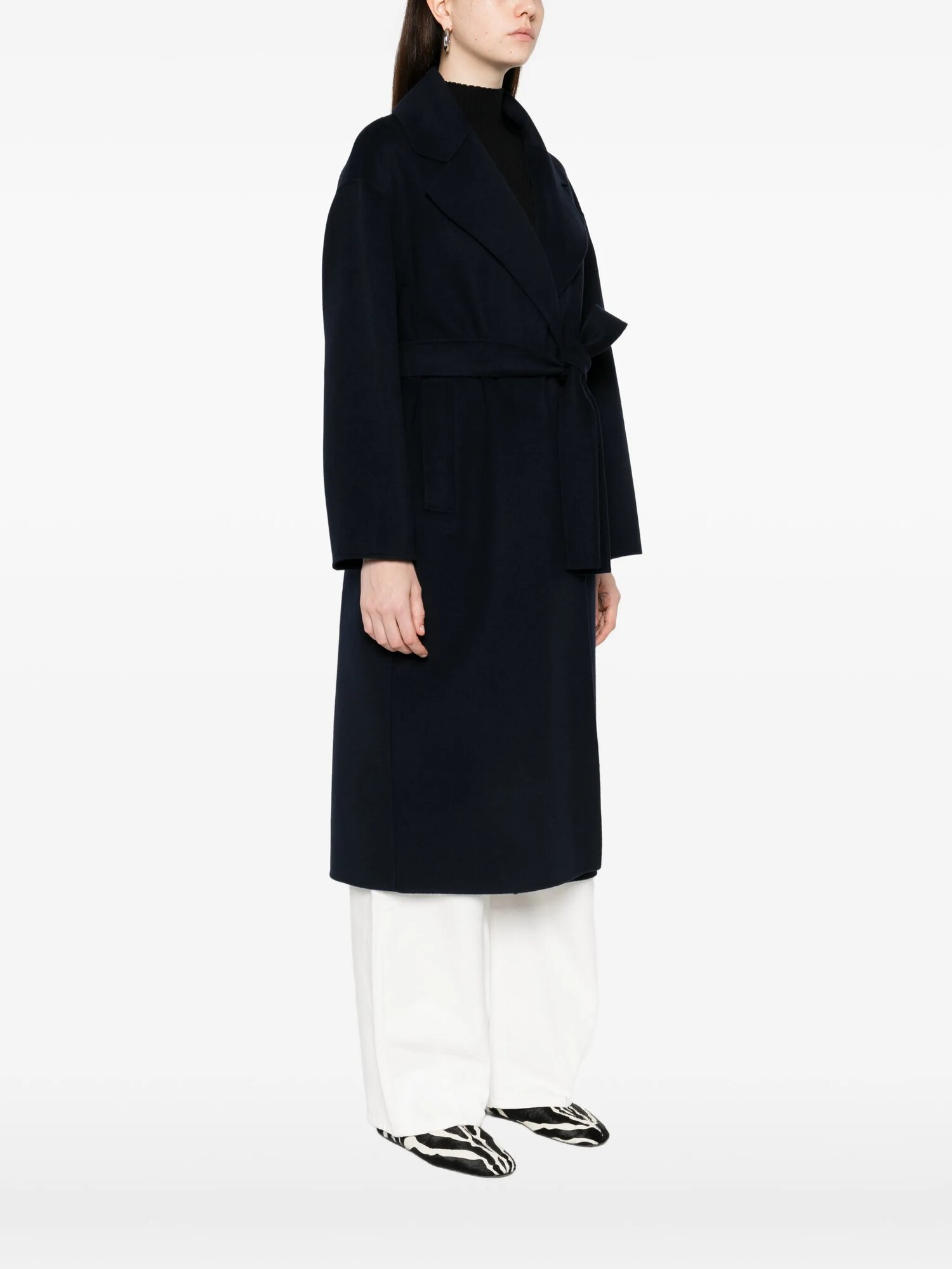Пальто Max Mara, размер 48, синий — фото 1