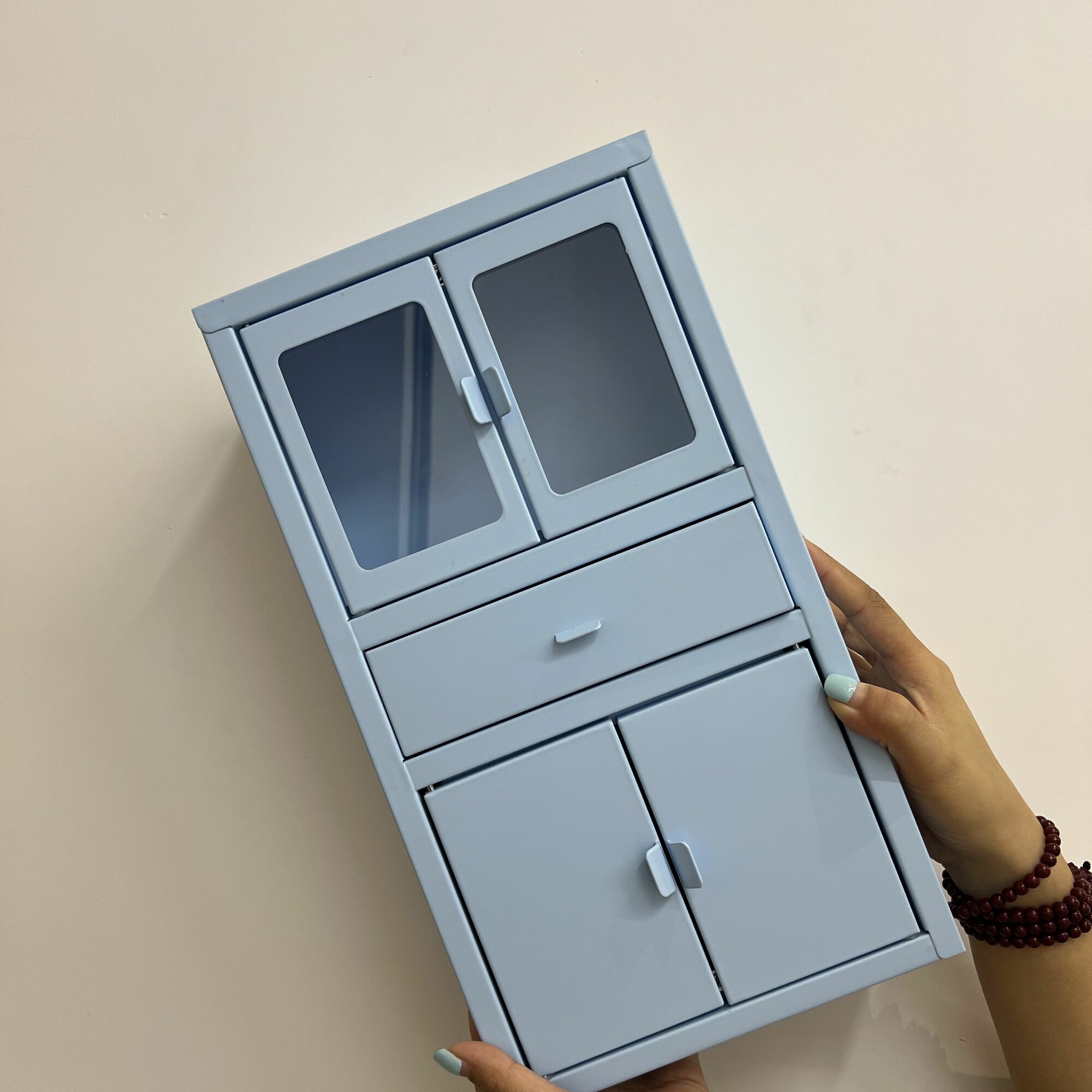 Распродажа: Легкий роскошный мини-шкаф для хранения без установки, маленькая мебель, настольная шкатулка для украшений, маленький шкаф для документов