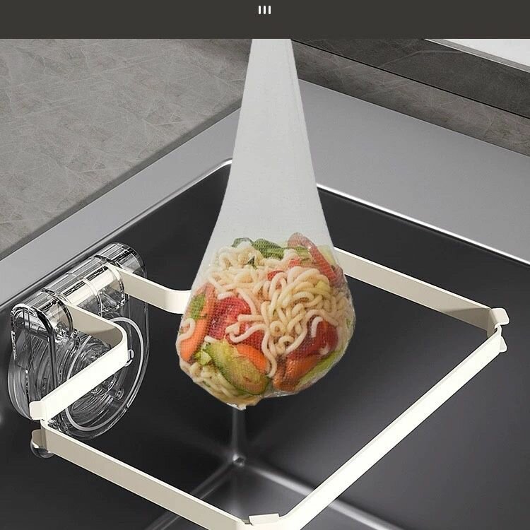 Новая сетка-фильтр для кухонной раковины с присоской для остатков и отходов, одноразовая сетка для слива и хранения