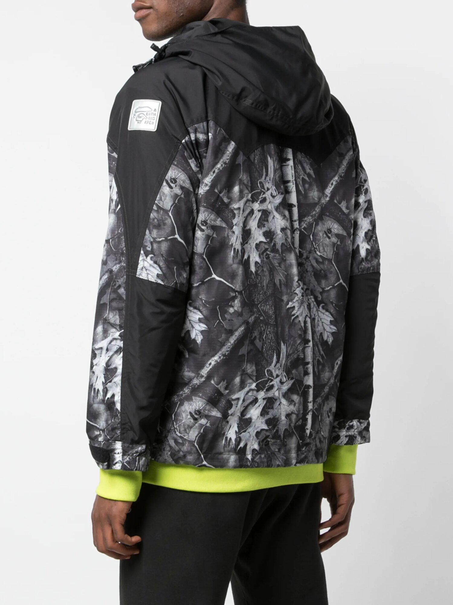 Куртка A BATHING APE Forest Camo Snow Board, размер S, черный — фото 1