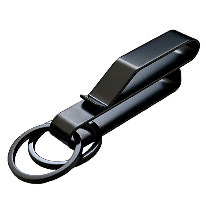 Застёжка-крючок для ключей из нержавеющей стали с креплением Molle, Стиль B