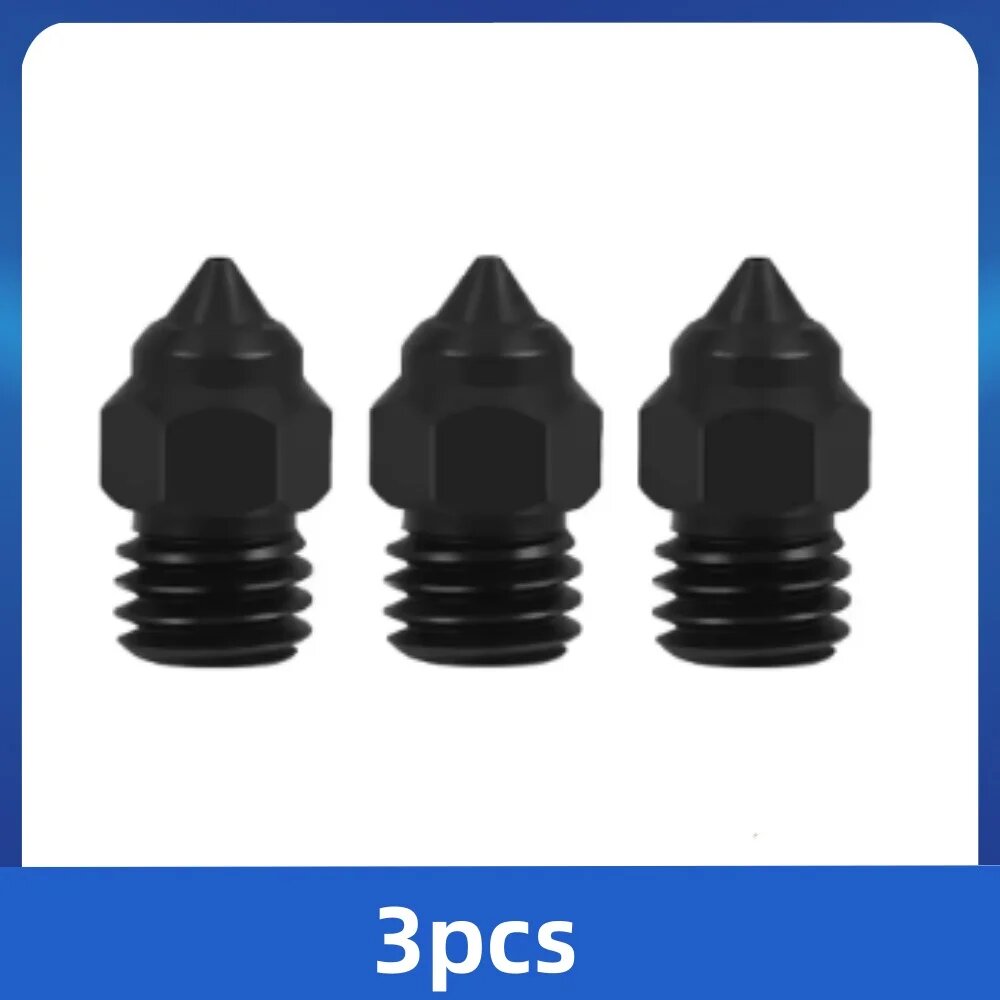 Creality MK8 Nozzle CR-6 SE 0.2/0.4/0.6/0.8mm Nozzles For CR6 SE CR5 PRO /Ender 3 S1 pro / CR10 V2 / Ender 5 nozzle 3D Printer